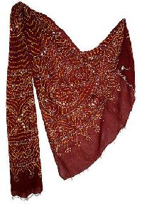 Bandhani Shawls - Bandhej Shawls Price, Manufacturers & Suppliers