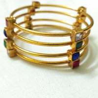 Multi Colored Stone Bangles at Best Price from Manufacturers, Suppliers ...