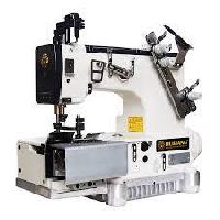 Belt Loop Making Machine - Double Needle Flat Bed Making Belt Loop ...