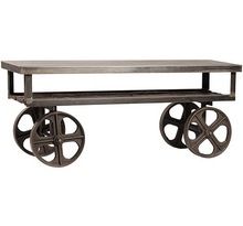Metal Wheels Console Table, Size : Custom Size, Custom Size at Best ...