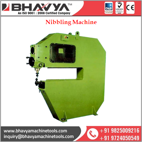 nibbling machine, Rated Power : 2 HP, Certification : ISO 9001 2000 ...
