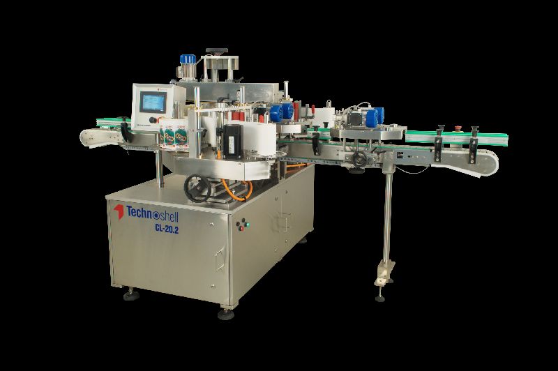 Container Labeling Machine Cl 20.2 - Technoshell Automations Pvt. Ltd ...