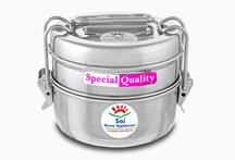 Metal Appliances Steel Tiffin Box, for Food at Best Price in Mumbai ...