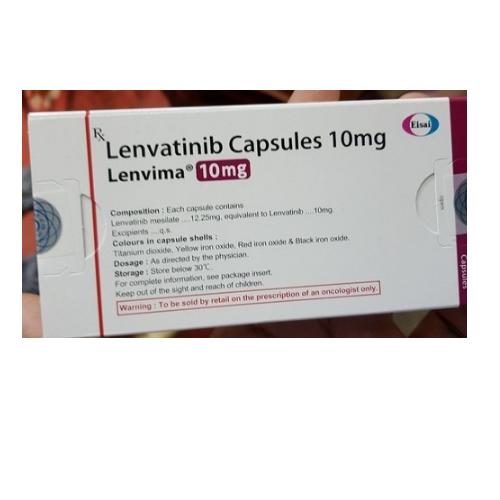 Eisai Lenvima -lenvatinib 10mg, Packaging Type : Box, Form : Capsules ...