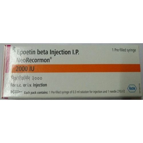 NEO RECORMON 2000IU INJ at Best Price in Chennai - ID: 4930334 | Seemed ...