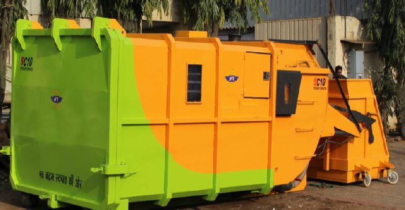 Portable Garbage Compactor (SC-14), Power : 55 KW at Best Price in ...