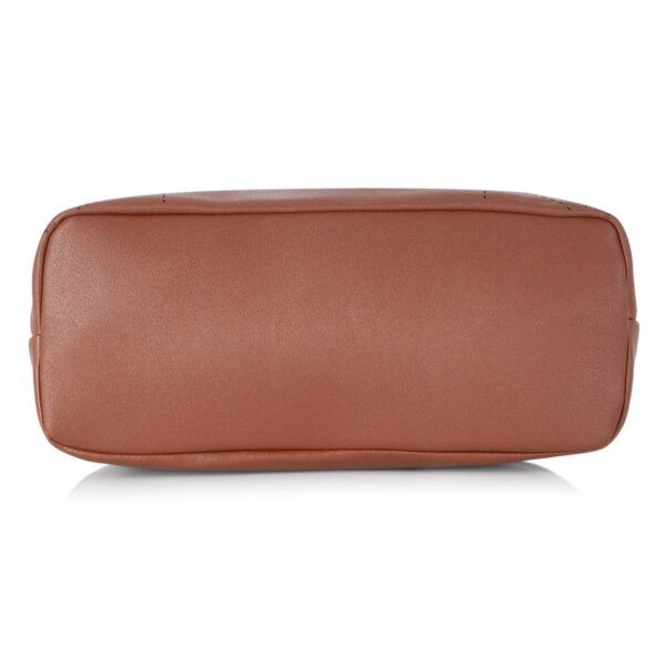 Caprese Alison Tan Brown Tote Bag, Closure Type : Zipper at Rs 1,088.91 ...