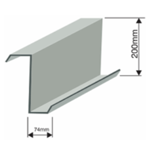 Ms Polished Typical Z Section, For Construction at Best Price in ...