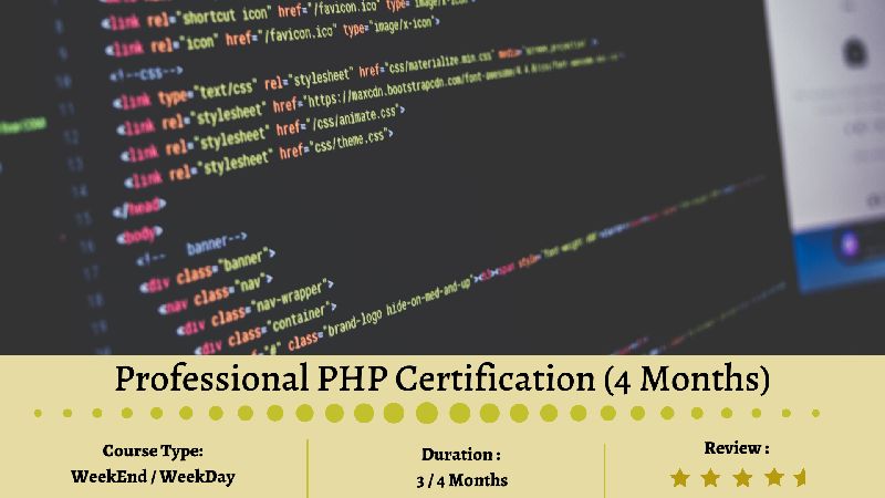 Professional PHP Certification at Best Price in Kolkata | Precise HRD Services & Training