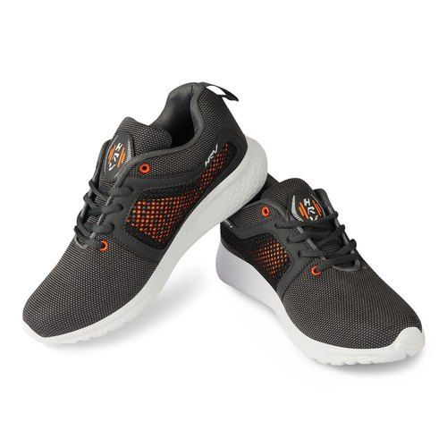 HRV SPORTS Mens Grey & Orange Running Shoes at Best Price in Delhi ...