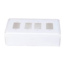 Rectengular Plastic Electrical Switch Boxes, Certification : CE ...
