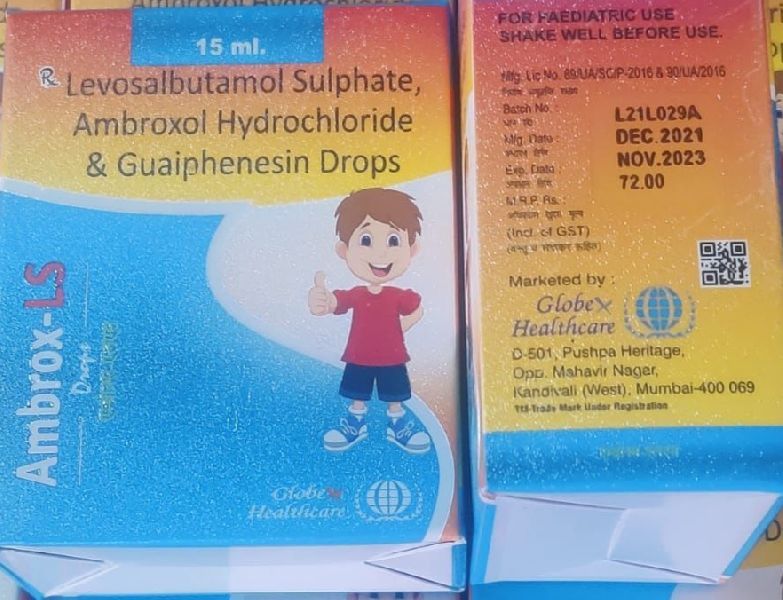 AMBROX LS DROPS 15ML, Type : COUGH - Ajanta Medical Corporation, Mumbai ...