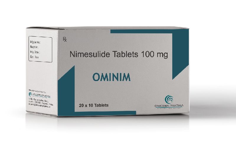Nimesulide Tablets by Omicron Pharma from Surat Gujarat | ID - 6129380