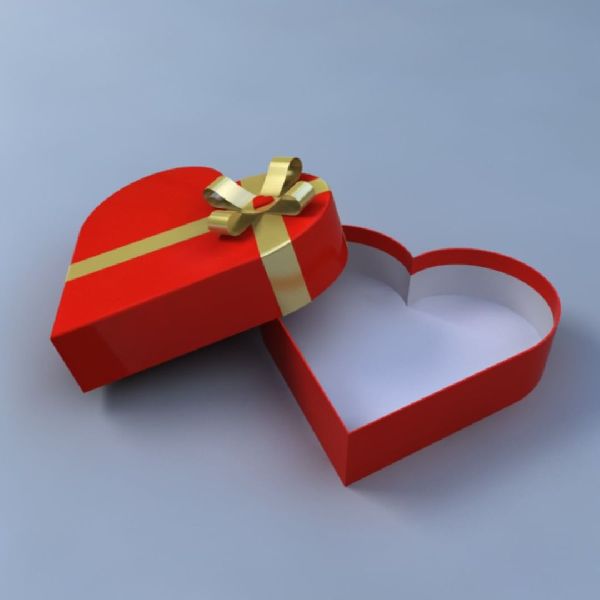 Heart shaped chocolate rigid boxes manufacturer from sivakasi, Material ...