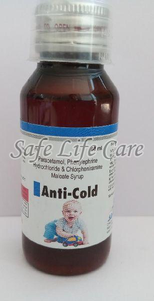 Anti Cold Syrup, Packaging Type : Glass Bottle by Safe Life Care from ...