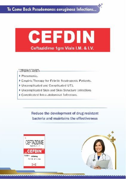 Cefdin 250 mg/1000mg INJ at Best Price in Gurugram | Marc Laboratories ...