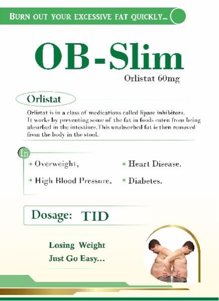 OB-SLIM 60/120MG at Best Price in Gurugram - ID: 5772037 | Marc ...