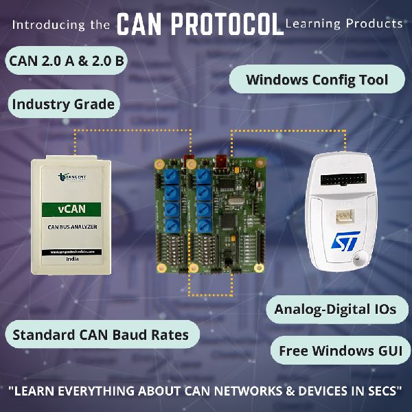 CAN Protocol Self Learning Kit, Grade : Industry, INR 22,000INR 24,500 ...
