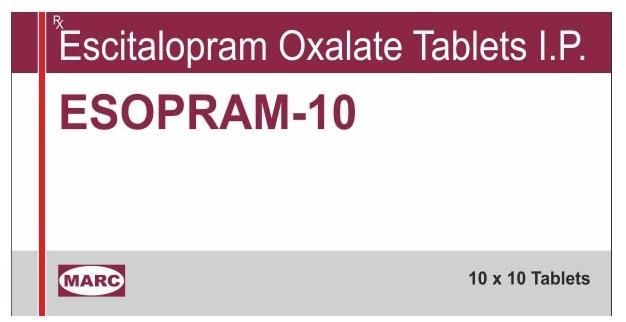 Esopram 10mg Tablets at Best Price in Gurugram - ID: 5772977 | Marc ...
