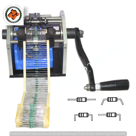 Manual Resistor cutting bending machie, Color : Grey at Rs 10,200 ...