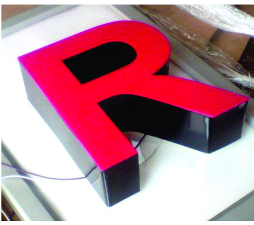 Acrylic Box Letter, Color : Red - LK Creations, Navi Mumbai, Maharashtra
