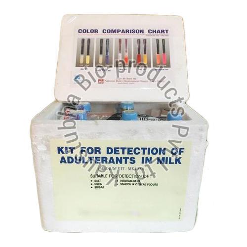 Milk Adulteration Kit, for Dairy Laboratory, Packaging Size : 100 Tests ...