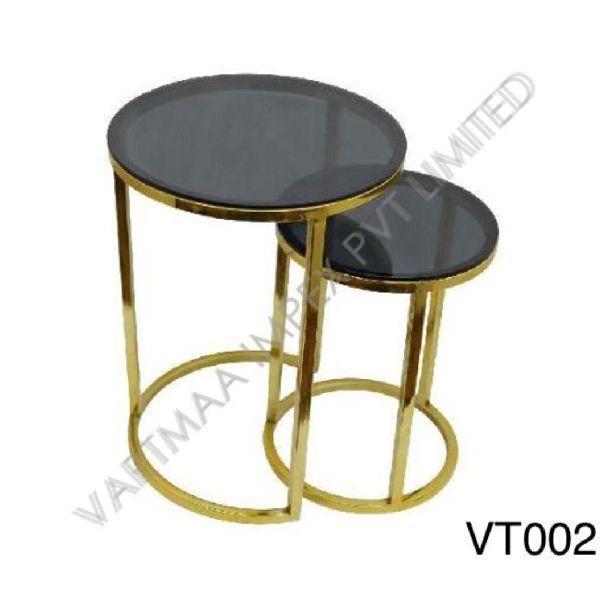 Nesting Table Metal, Pattern : Plain by Vartmaa Impex Pvt. Ltd. from ...