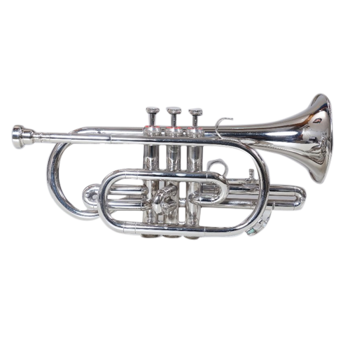 Silver Brass Cornet, INR 8,499 / Piece by Golden Band Company & Sports ...