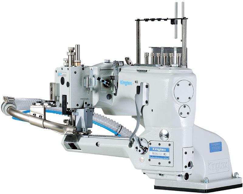 Kingtex NTD 67 Flat Seamer Machine & SG 1900 Lockstitch Bartack machine ...
