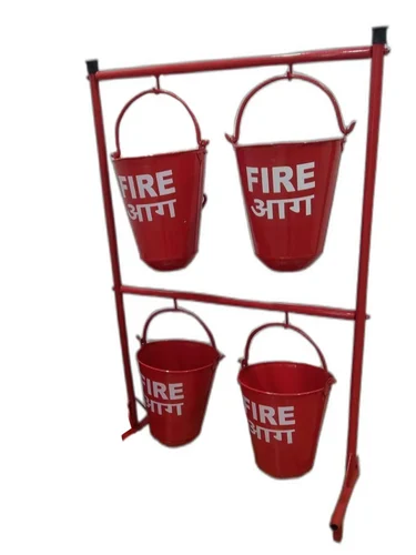 Fire Bucket Stand, INR 2,200 / Piece by Shiv Sai Fire Services from ...