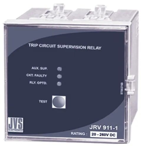 JRV911 JVS Trip Circuit Supervision Relay, Size : 92mm x 92mm, INR ...