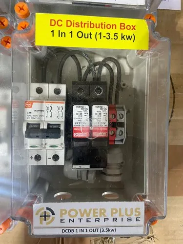 Plastic Solar DC Distribution Box at Rs 1,150 / Piece in Rajkot | POWER ...