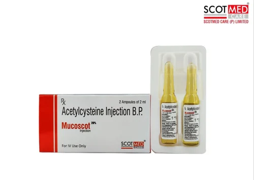 Acetylcysteine Injection at Rs 40 / Piece | Scotmed Care Private Limited