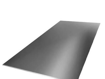 Rectangular Polished 316 Stainless Steel Plate, Color : Silver at Best ...