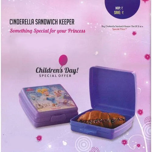 Tupperware Sandwich Keeper, INR 720 / Set by Radhika Jain from ...