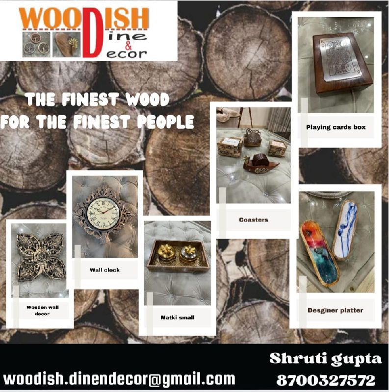 Woodish Dine N Decor in Secunderabad - Supplier of Dine and decor items ...