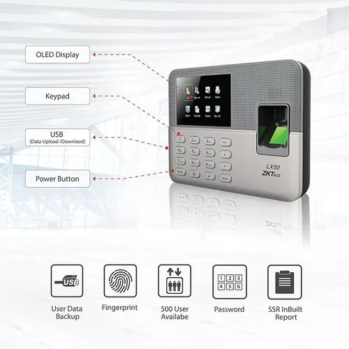 Biometric Time Attendance System at best price INR 2,450 / Piece in ...