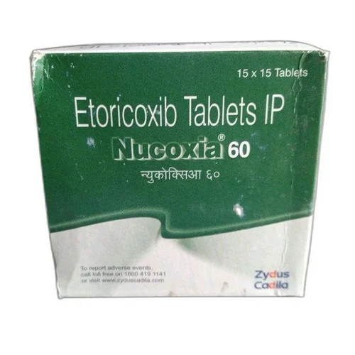 Nucoxia Etoricoxib Tablet, INR 200 / strip by Kumar Medicos | ID - 6684862