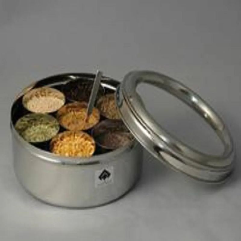 Stainless Steel Masala Dabba - Allied Business Corporation, Udaipur ...