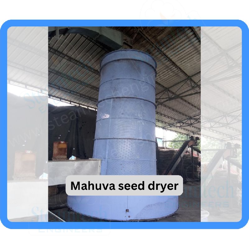 Mahuva seed dryer, Type : Vertical Flow Type - Steamtech Engineers ...