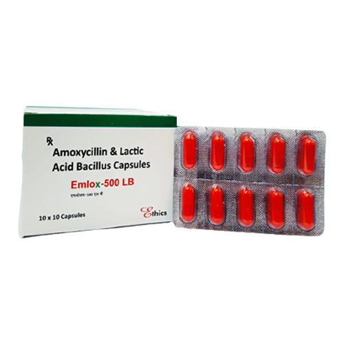 EMLOX-500 CAPSULES at Best Price in Panchkula | Ethics Health Care Pvt.Ltd.
