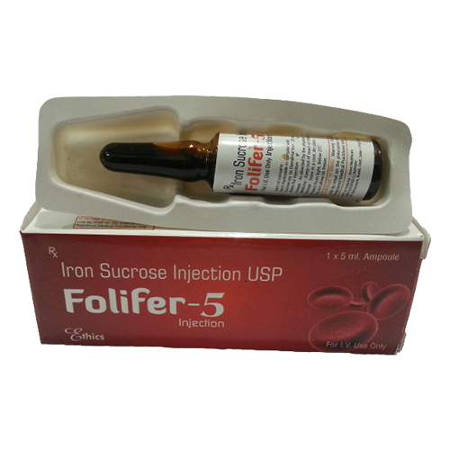 FOLIFER-5 Injection - Ethics Health Care Pvt.Ltd., Panchkula, Chandigarh