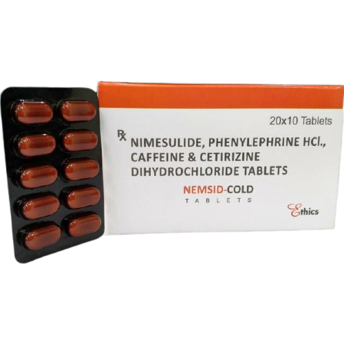 NEMSID COLD TABLET at Best Price in Panchkula | Ethics Health Care Pvt.Ltd.