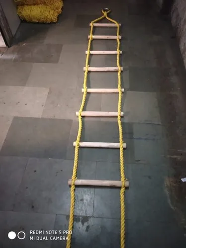 Wooden Rope Ladder, INR 300 / Meter by Yellow Nets from Mumbai ...