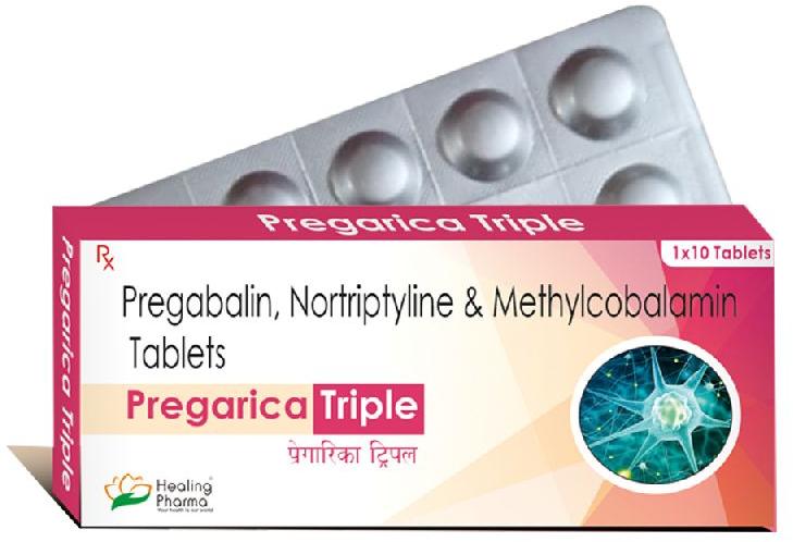 Pregarica Triple Tablets at Best Price in Mumbai | Healing Pharma India ...