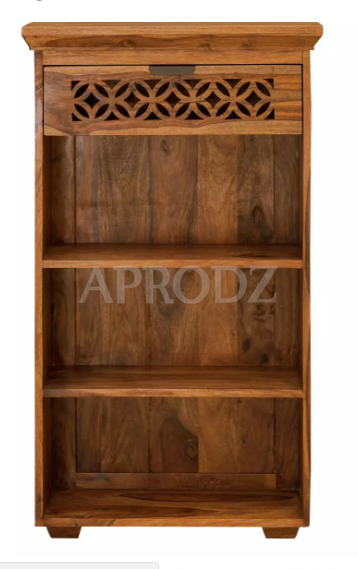 Solid Wood(Sheesham) Sheesham Wood Bookcase, Color : Honey at Rs 12,648 ...