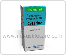 Cytarine Injection at Best Price in Mumbai | Nexus Lifecare Private Limited