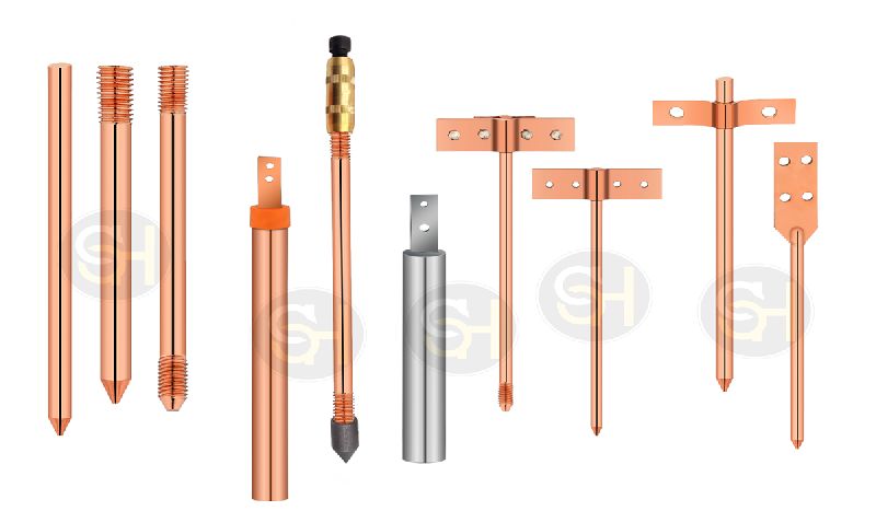 Copper Grounding Rods Earth Rod Manufacturer from Rajkot, Gujarat