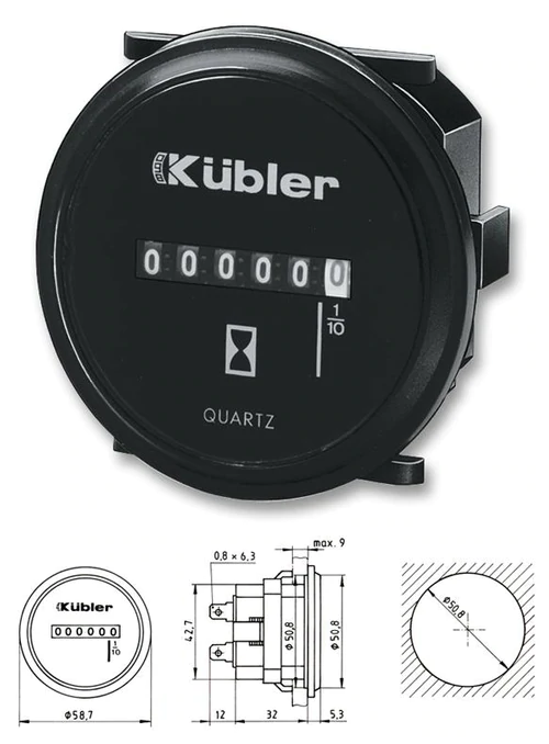 Kuebler Panel Mount Timer - Tanotis, Bangalore