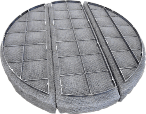 Wire Mesh Demister Pad, Material Grade : SS304, Shape : Round - Parmar ...